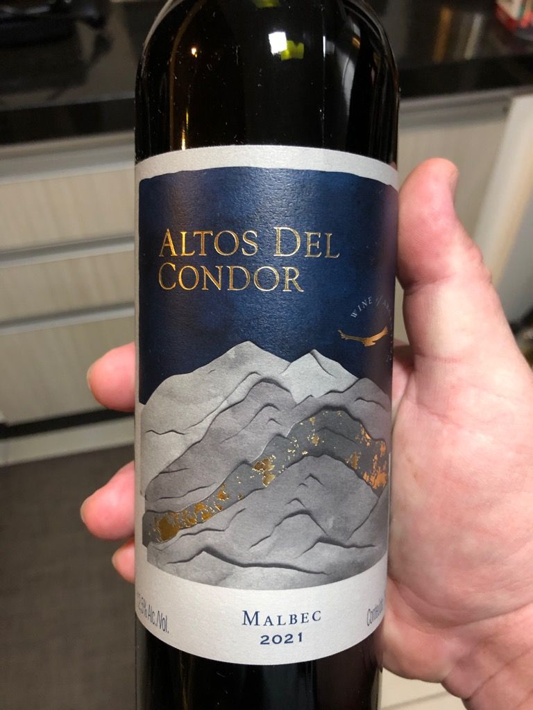 2021 Grupo Penaflor Altos Del Condor Cabernet Sauvignon - Malbec ...