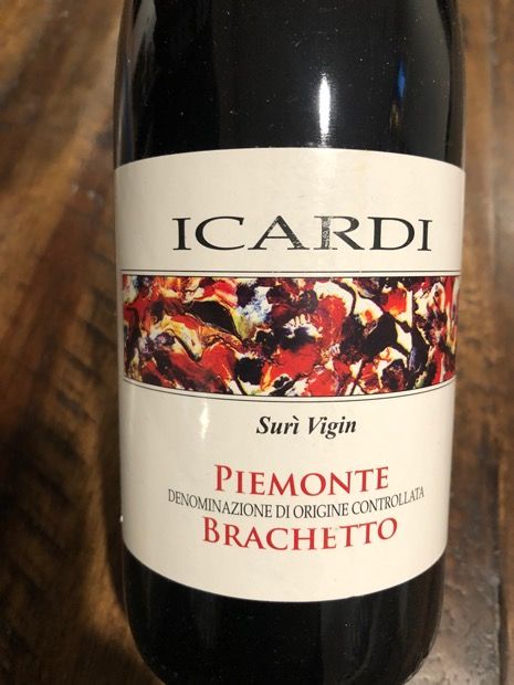 2015 Icardi Piemonte Brachetto Surì Vigin, Italy, Piedmont, Piemonte ...
