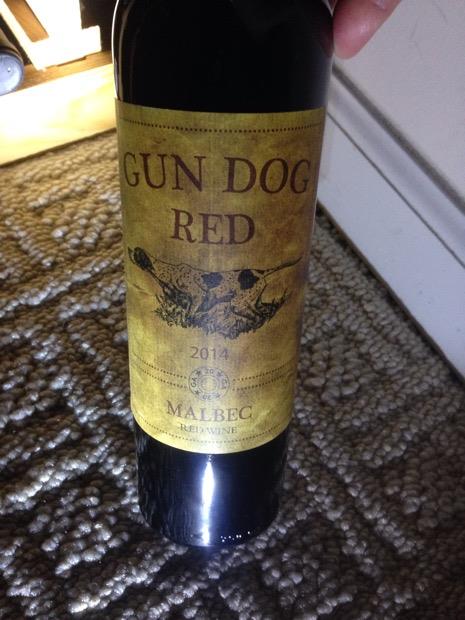 2013 Gun Dog Malbec, Argentina, Mendoza - CellarTracker