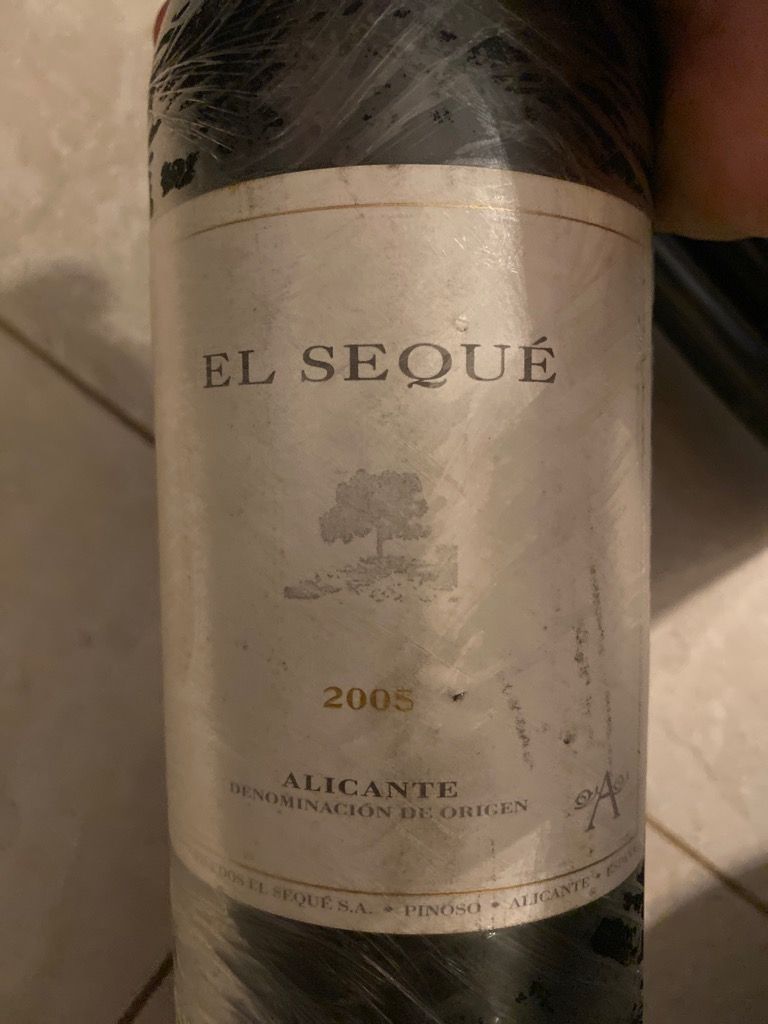 2004 El Sequé Alicante Viñedos de El Sequé, Spain, Valencia, Alicante ...