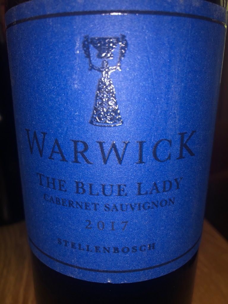 2017 Warwick Estate Cabernet Sauvignon The First Lady, South Africa ...