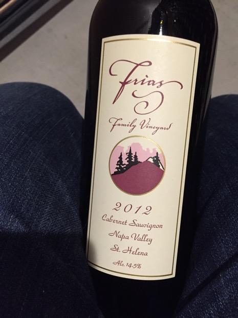 2011 Frias Family Vineyard Cabernet Sauvignon Reserva Spring Mountain ...
