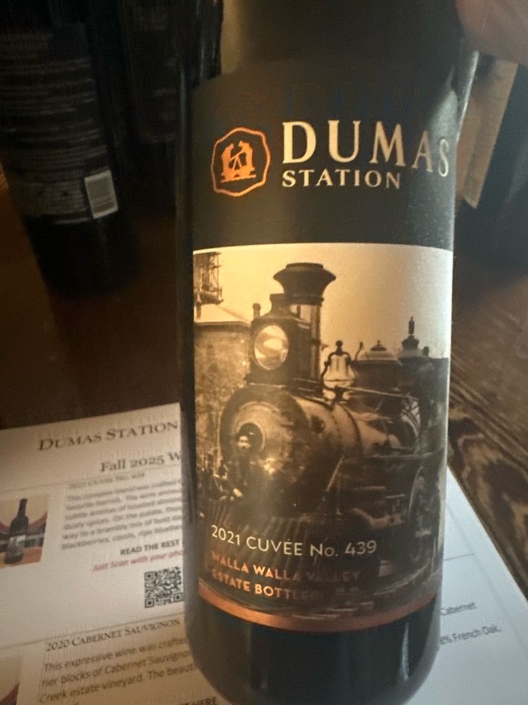 2020 Dumas Station Cabernet Sauvignon, USA, Washington, Columbia Valley ...