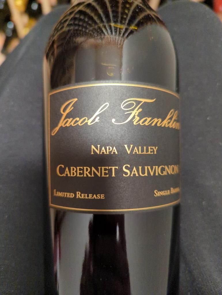 2008 Jacob Franklin Cabernet Sauvignon Single Barrel, USA, California ...