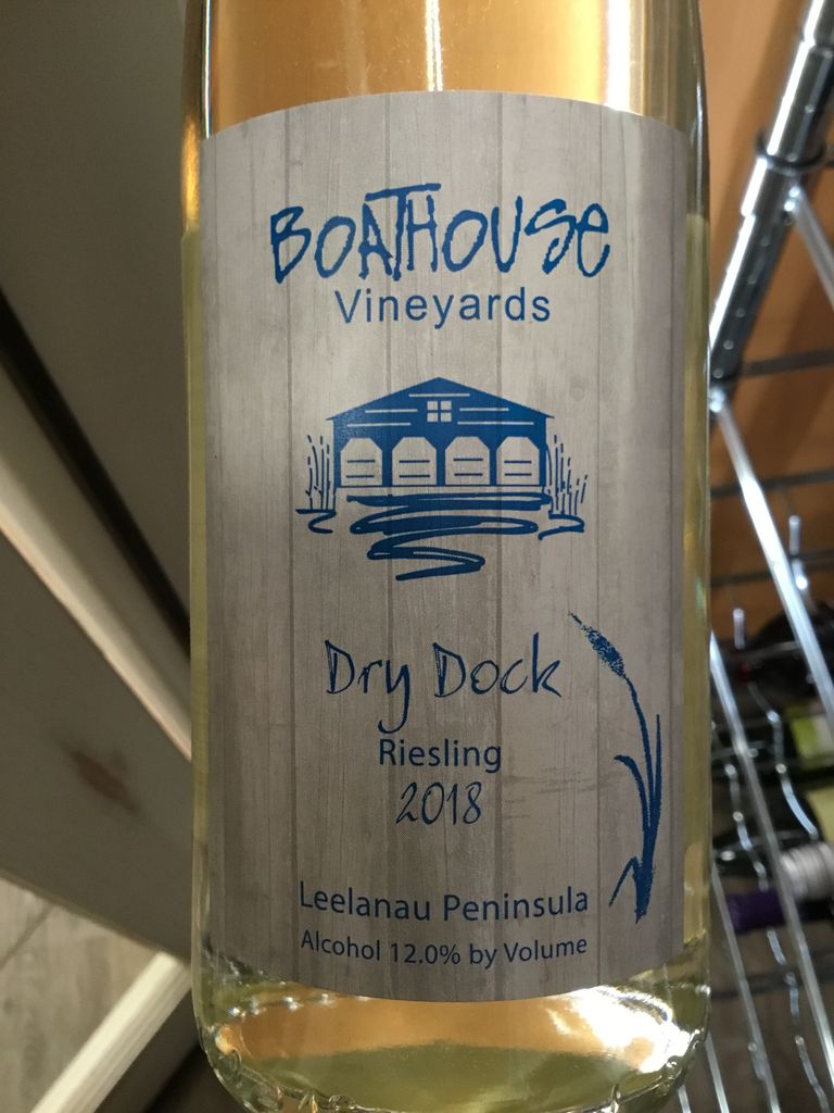 2020 Boathouse Vineyards Riesling Dry Dock, USA, Michigan, Leelanau ...
