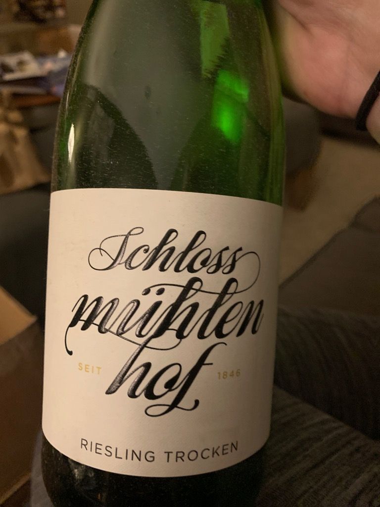2015 Schlossmühlenhof Riesling Trocken, Germany, Rheinhessen ...