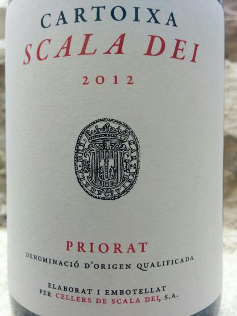 2012 Cellers de Scala Dei Priorat Cartoixa, Spain, Catalunya, Priorat ...