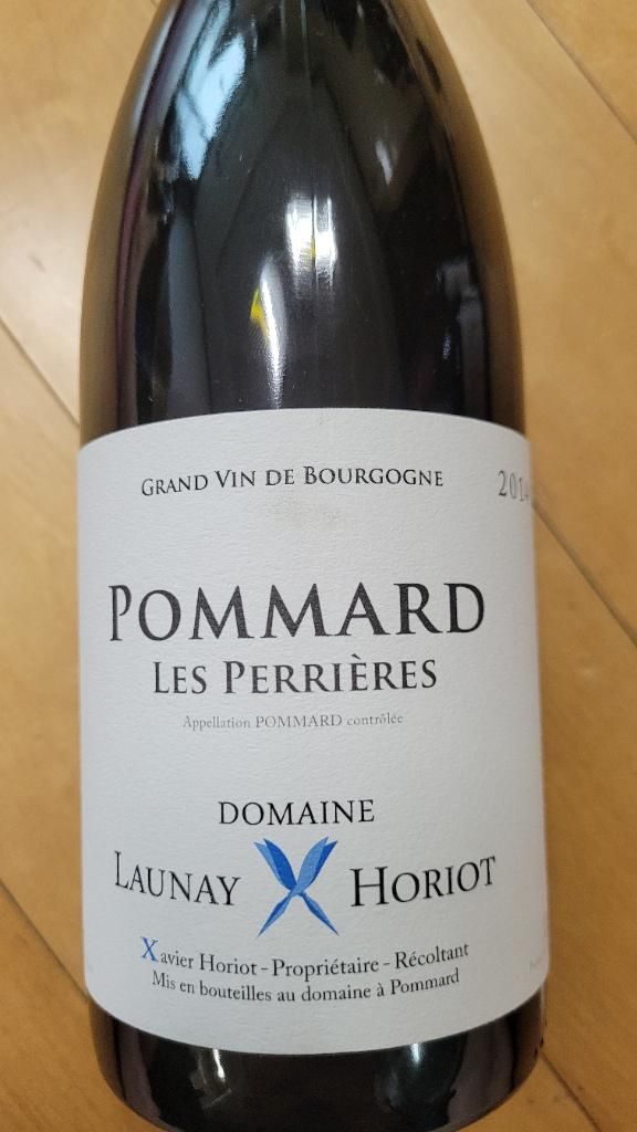 1976 Domaine Launay-Horiot Pommard Les Perrières, France, Burgundy ...