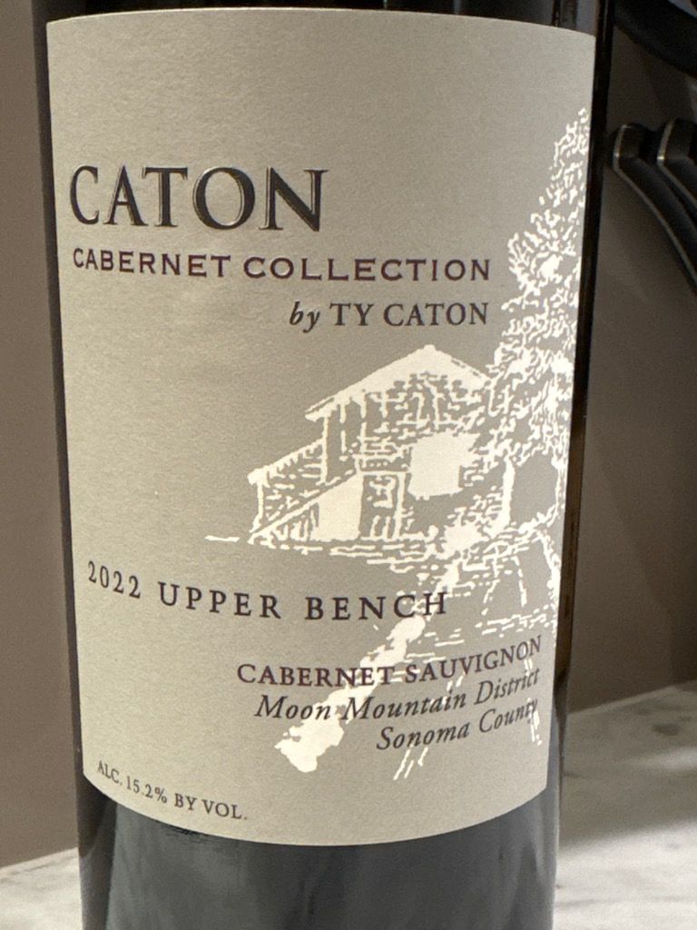 2022 Ty Caton Cabernet Sauvignon Upper Bench Caton Vineyard, USA ...