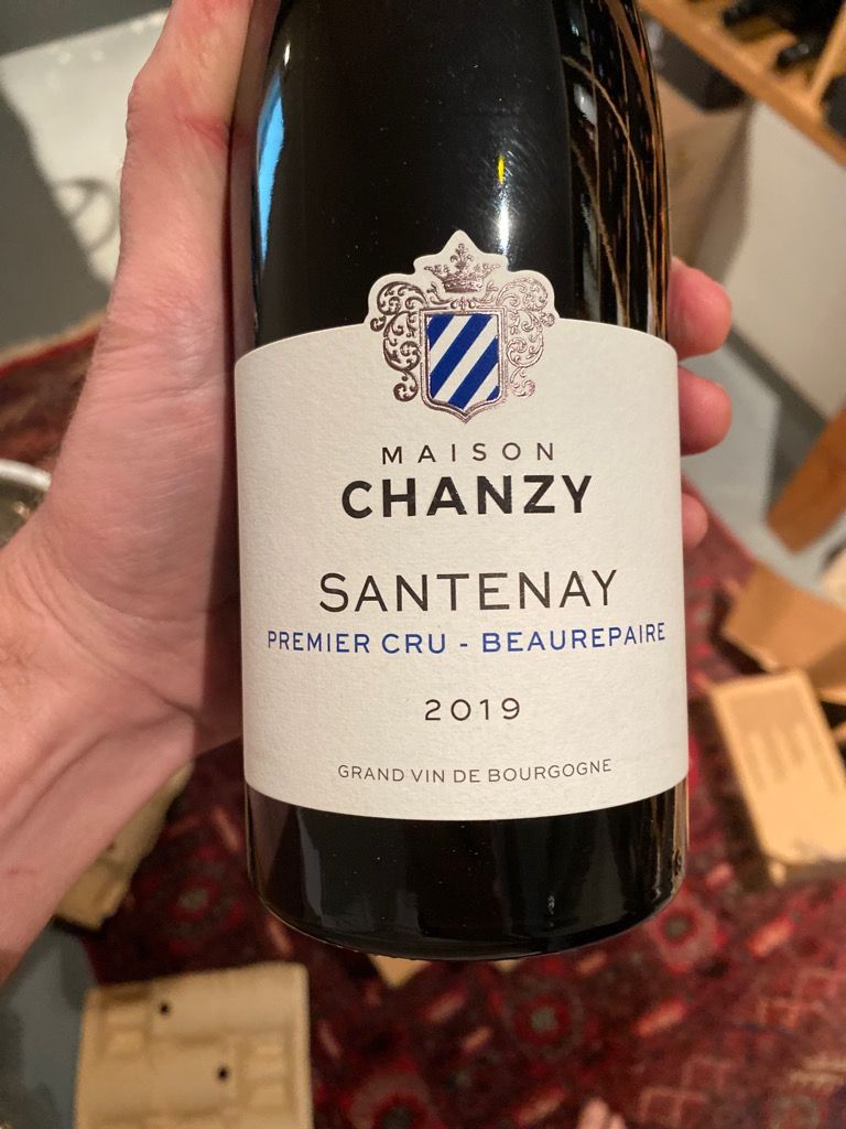 2019 Maison Chanzy Santenay 1er Cru Beaurepaire, France, Burgundy, Côte ...