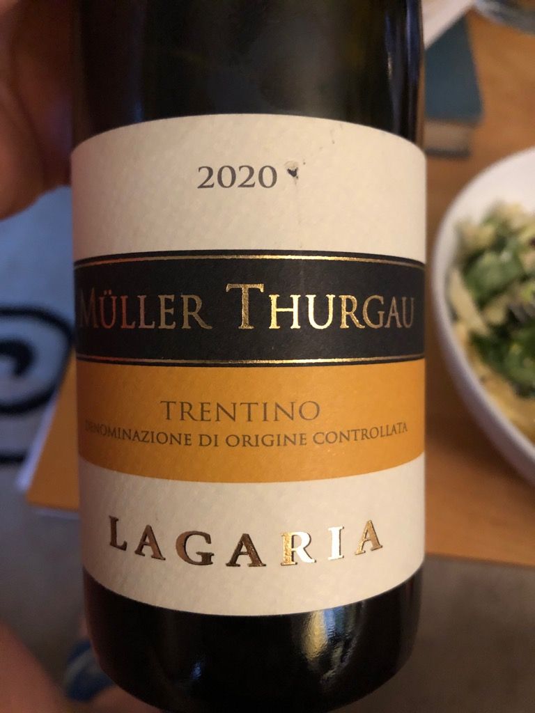 2020 Lagaria Müller-Thurgau Trentino, Italy, Trentino-Alto Adige ...