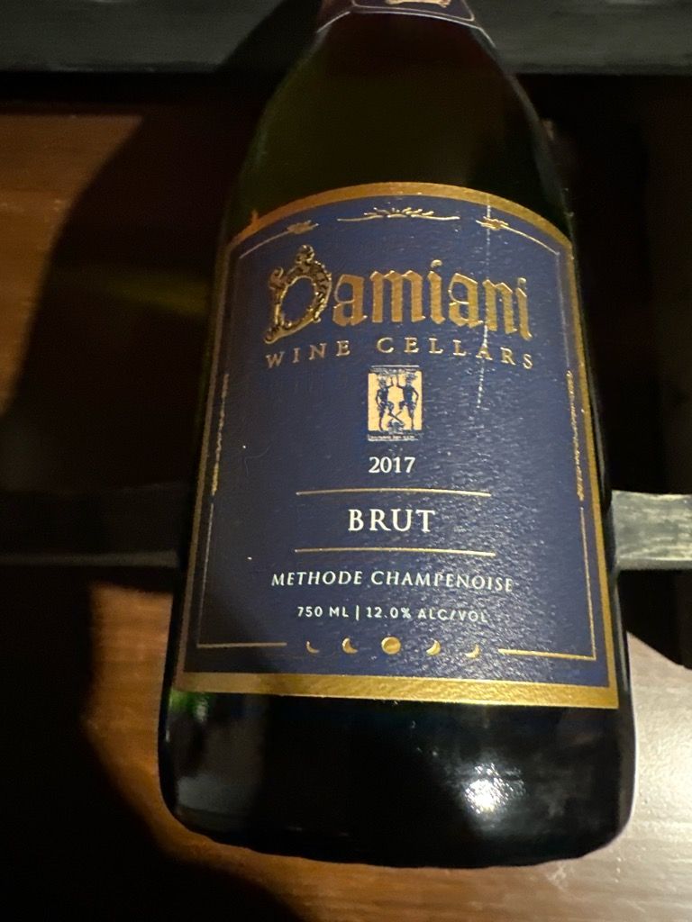 2017 Damiani Wine Cellars Brut Methode Champenoise, USA, New York ...