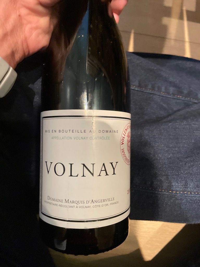2018 Domaine Marquis d'Angerville Volnay, France, Burgundy, Côte de ...