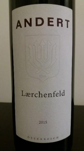 2019 Andert-Wein (Erich und Michael Andert) Laerchenfeld, Austria ...