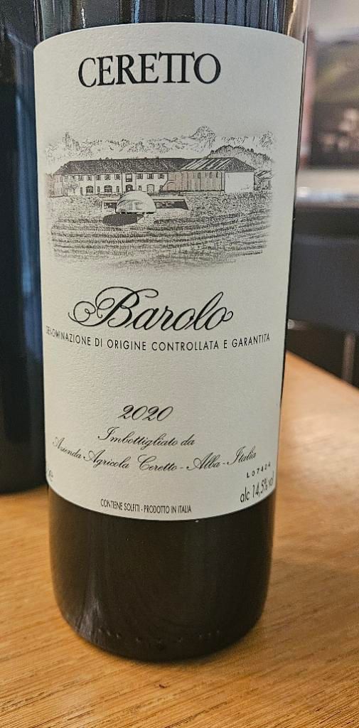 2020 Ceretto Barolo, Italy, Piedmont, Langhe, Barolo - CellarTracker