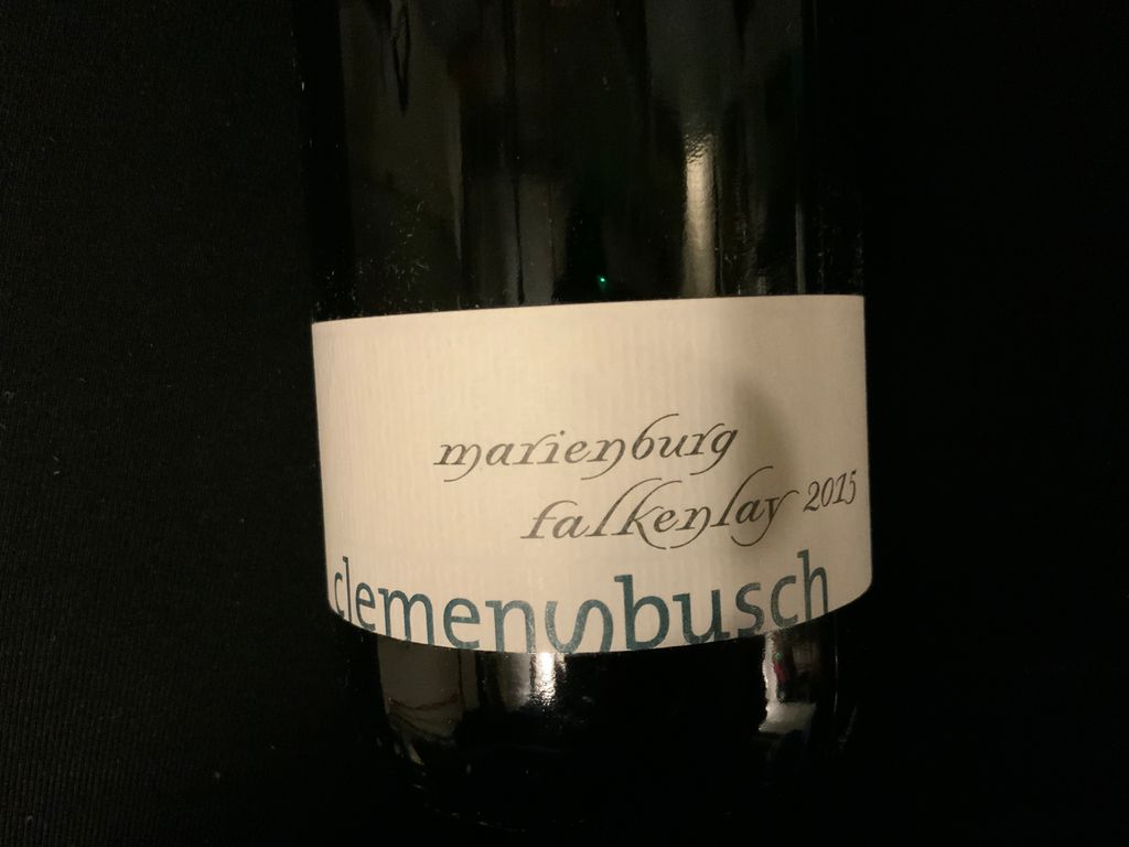 2015 Weingut Clemens Busch Pundericher Marienburg Falkenlay Riesling ...