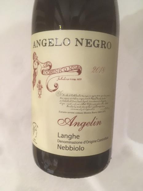 2018 Angelo Negro e Figli Langhe Nebbiolo Angelin, Italy, Piedmont ...
