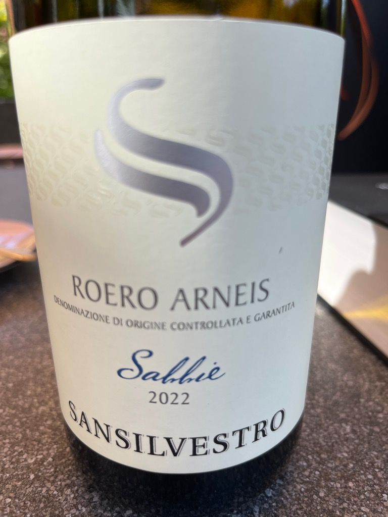 2022 Cantine San Silvestro Roero Arneis Sabbie, Italy, Piedmont, Alba ...