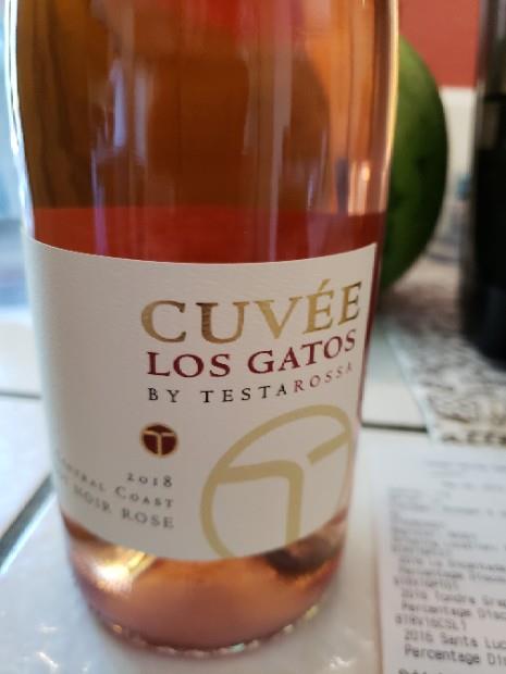 2018 Testarossa Pinot Noir Cuvée Los Gatos Rosé, USA, California ...