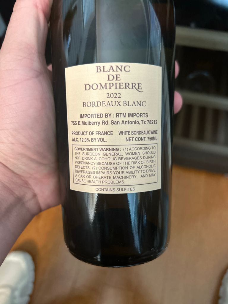 2024 Château Dompierre, France, Bordeaux - CellarTracker