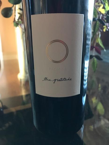2013 Promise The Gratitude, USA, California, Napa Valley - CellarTracker