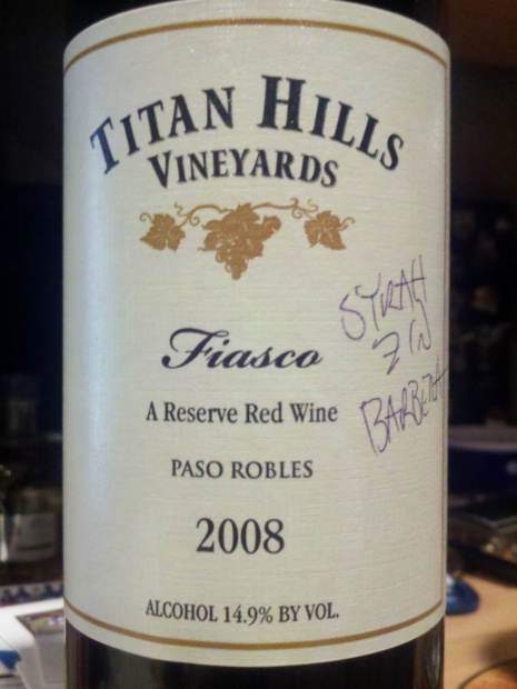 2008 Titan Hills Fiasco, USA, California, Central Coast, Paso Robles ...