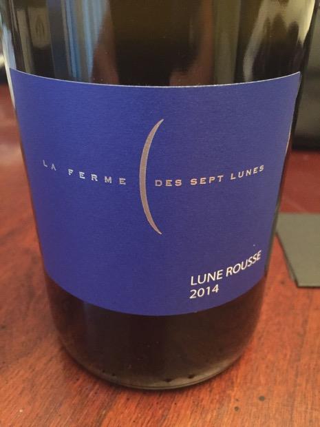 2014 La Ferme des Sept Lunes Viognier-Roussanne, France, Rhône ...
