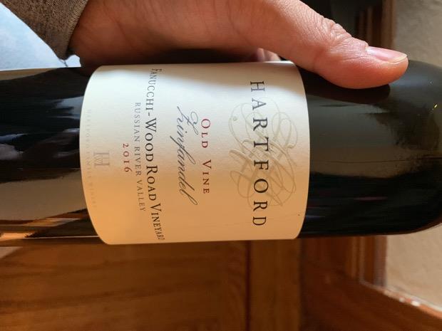 2016 Hartford / Hartford Court Old Vine Zinfandel Fanucchi Wood Road ...