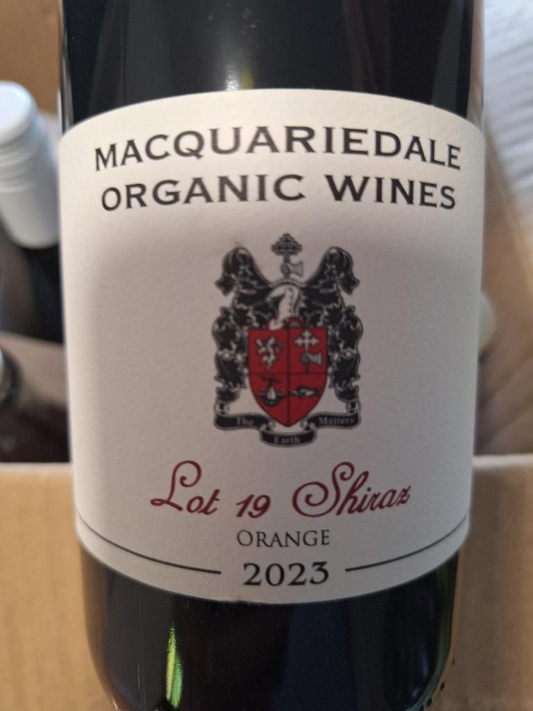 2022 Macquariedale Organic Shiraz Thomas, Australia, New South Wales ...