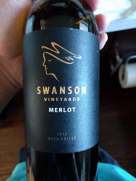 2013 Swanson Merlot, USA, California, Napa Valley - CellarTracker