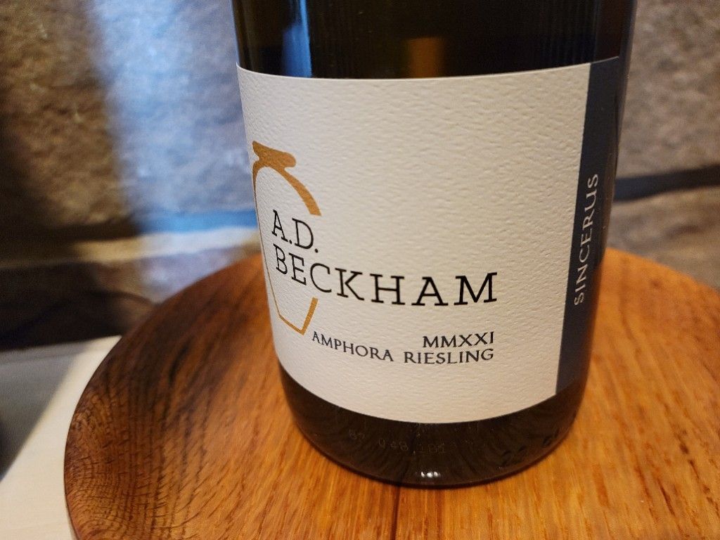 2021 Beckham Estate Vineyard Riesling "Sincerus", USA, Oregon ...