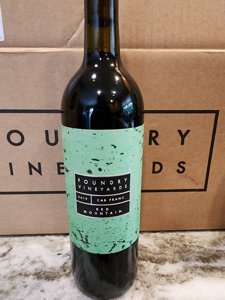 2019 Foundry Vineyards Cabernet Franc, USA, Washington, Columbia Valley ...