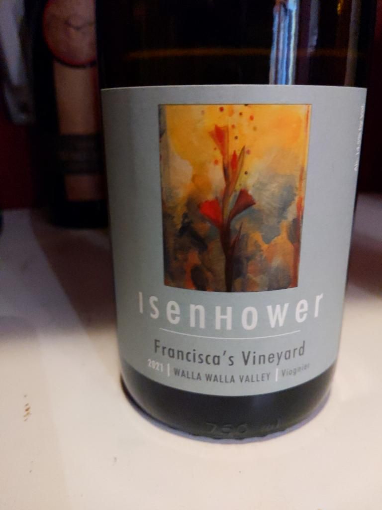 2021 Isenhower Cellars Viognier Fransisca's Vineyard, USA, Washington ...