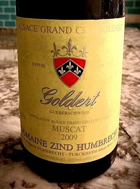 2009 Zind-Humbrecht Muscat Goldert, France, Alsace, Alsace Grand Cru ...