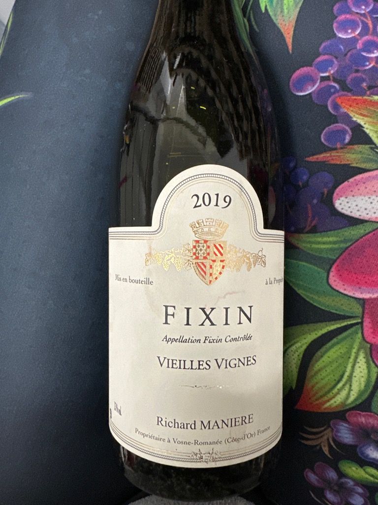 2018 Richard Manière Fixin Vieilles Vignes, France, Burgundy, Côte de ...