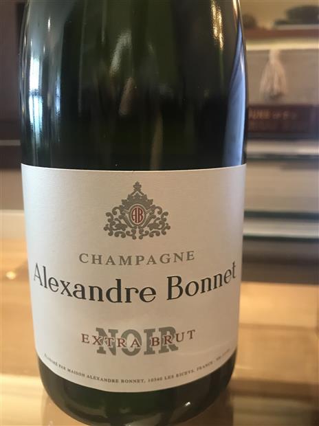 NV Alexandre Bonnet Champagne Blanc de Noirs Extra Brut, France ...