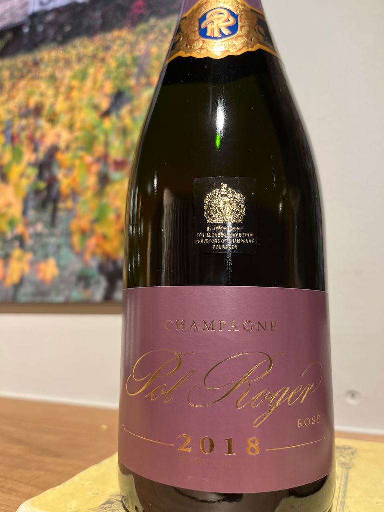 2018 Pol Roger Champagne Brut Rosé, France, Champagne - CellarTracker