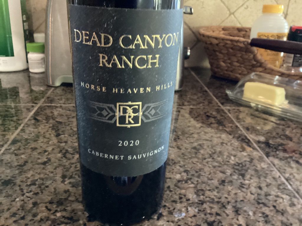 2020 Mercer Cabernet Sauvignon Dead Canyon Ranch, USA, Washington ...