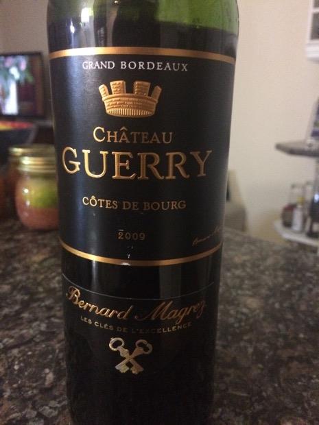 2009 Château Guerry, France, Bordeaux, Côtes de Bourg - CellarTracker