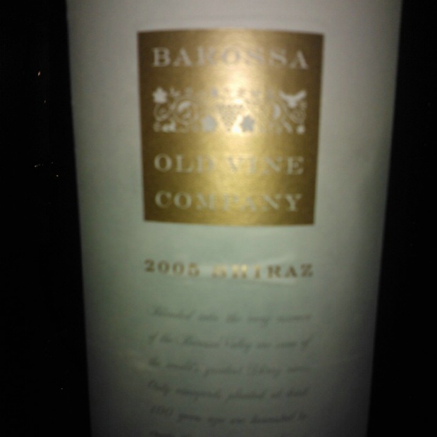 2005 Barossa Old Vine Wine Company Shiraz, Australia, South Australia ...