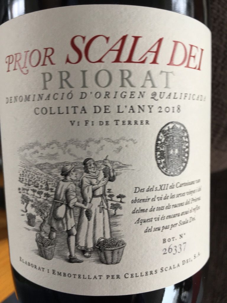 2018 Cellers de Scala Dei Priorat, Spain, Catalunya, Priorat ...