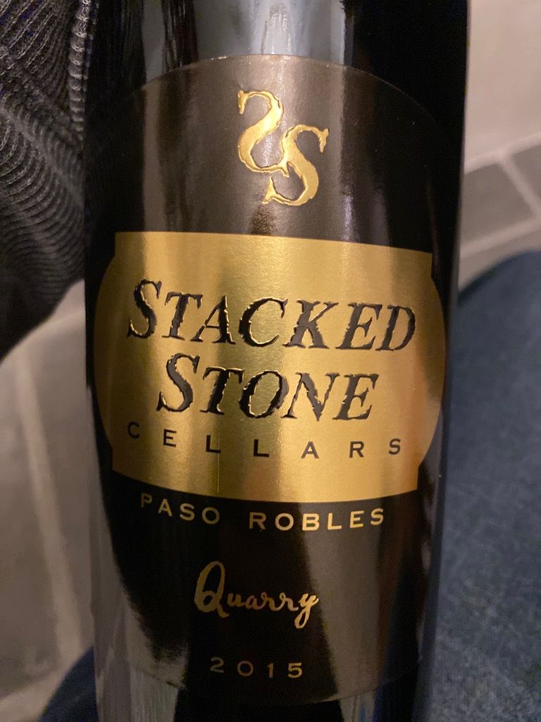 2015 Stacked Stone Cellars The Quarry, USA, California, Central Coast ...