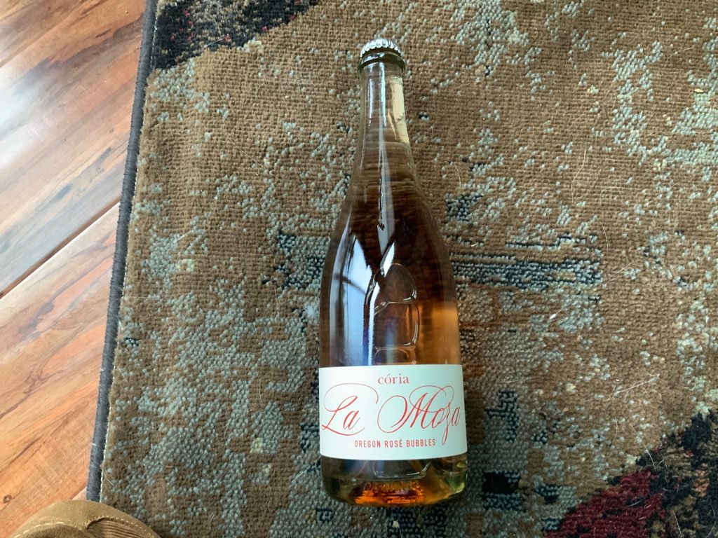 2022 Cória Estates Pinot Noir La Moza Oregon Rosé Bubbles, USA, Oregon ...