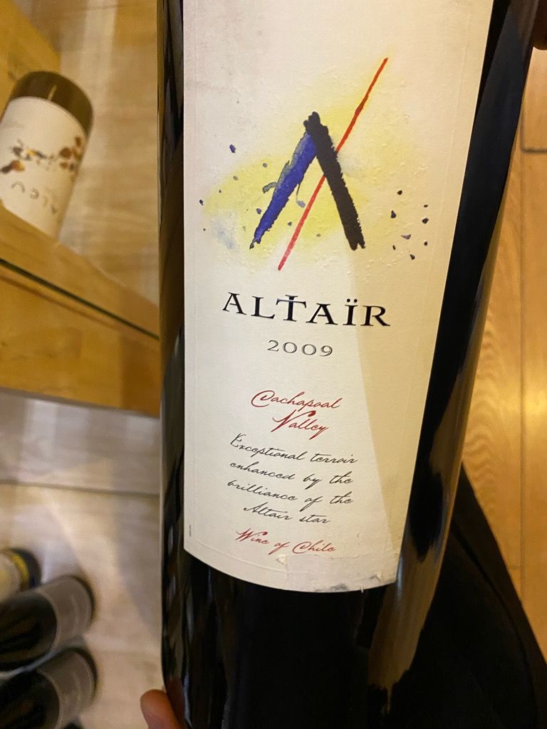 2009 Altaïr Vineyards & Winery Altaïr, Chile, Rapel Valley, Cachapoal ...