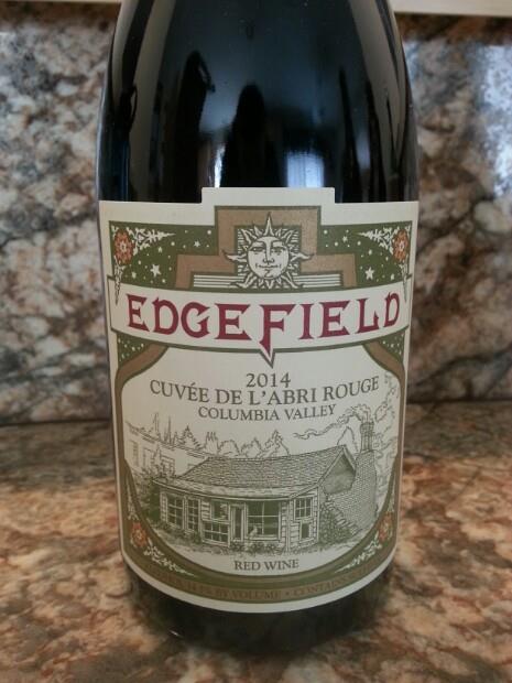 2014 Edgefield Winery Cuvée De L'Abri Rouge, USA, Oregon, Columbia ...