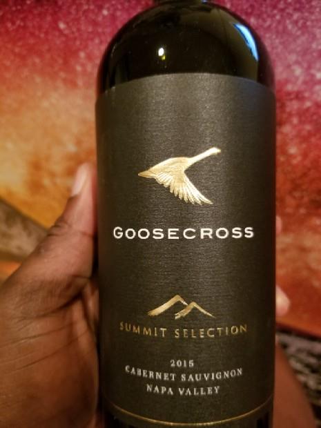 2015 Goosecross Cellars Cabernet Sauvignon Summit Selection Napa Valley ...