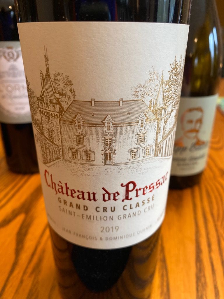 2019 Château Chevalier du Pressac, France, Bordeaux, Libournais, St ...