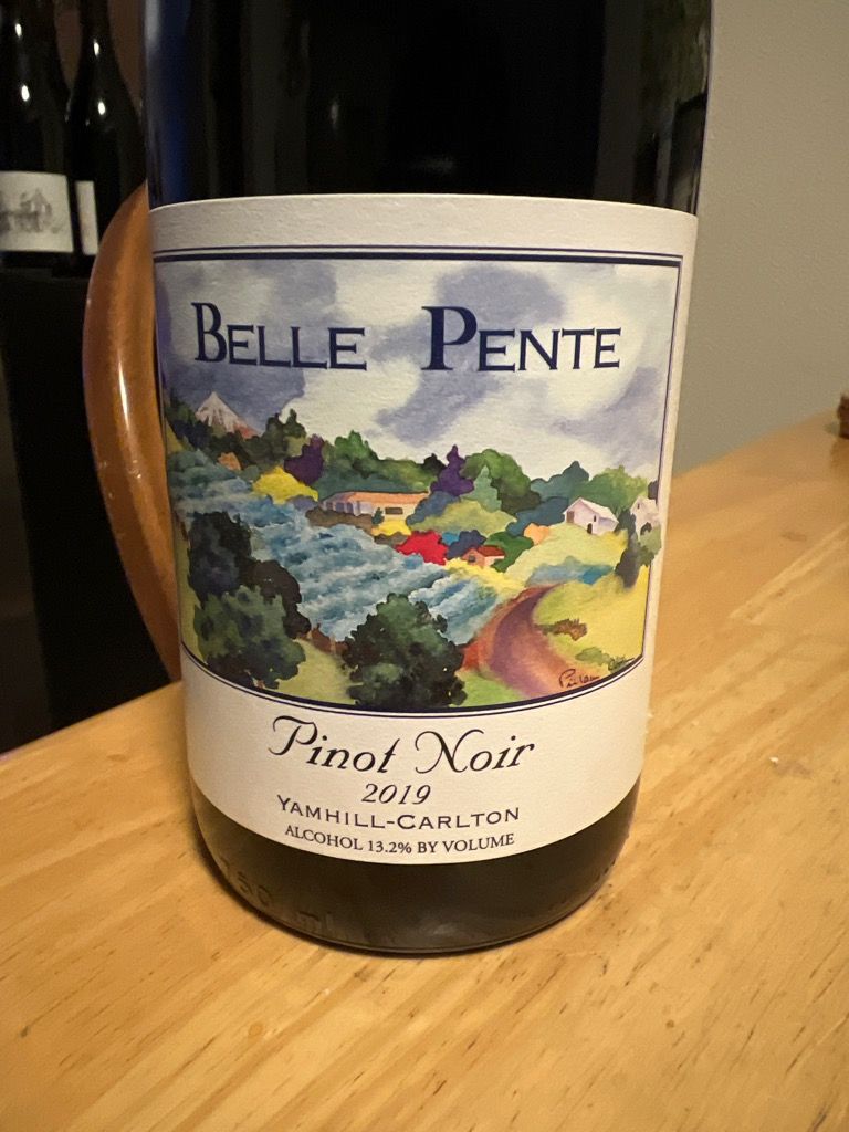 2019 Belle Pente Pinot Noir Yamhill-Carlton, USA, Oregon, Willamette ...