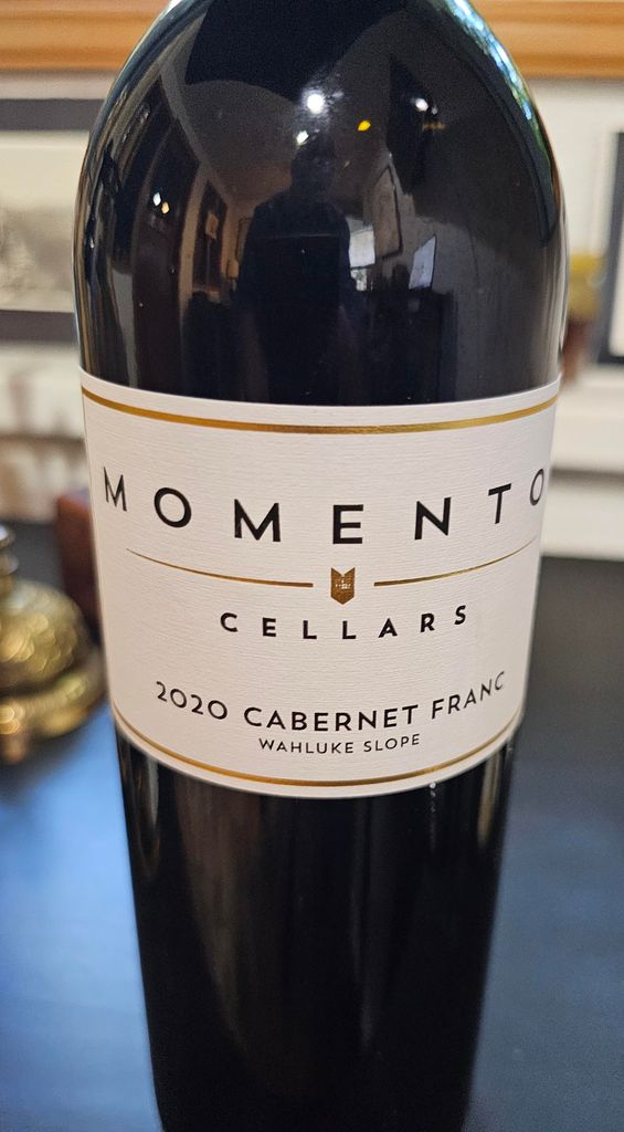 2021 Momento Cellars Cabernet Franc Wahluke Slope, USA, Washington ...