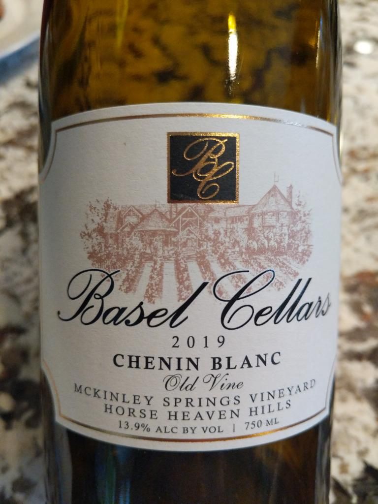 2019 Basel Cellars Chenin Blanc Old Vine, USA, Washington, Columbia ...